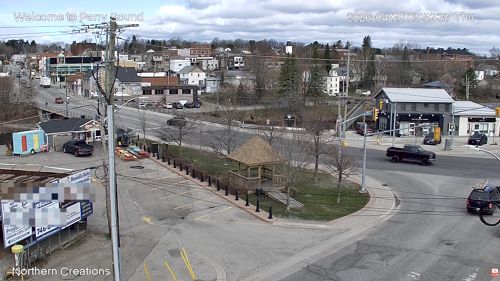 Live Webcam of Downtown Parry Sound, Ontario, Canada