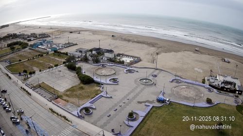 Live Webcam View of Necochea Beach Argentina