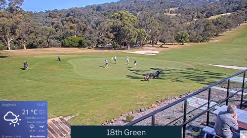 Live Anglesea Golf Club Webcam, Victoria, Australia