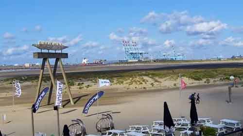 Oostduinkerke North Sea Beach Live Webcam, West Flanders, Belgium