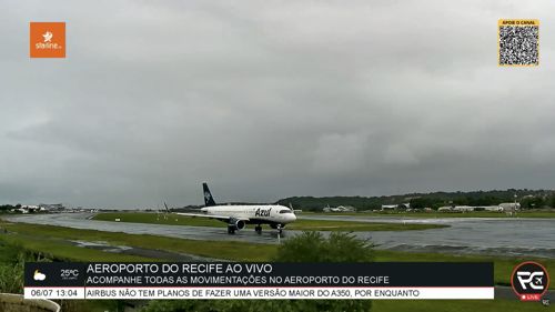 Live Recife Airport Webcam Pernambuco, Brazil