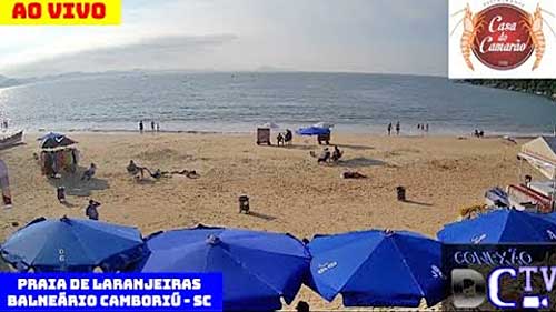 Live Mariscal Beach Webcam Restaurante Paraiso dos Sabores, Bombinhas ...