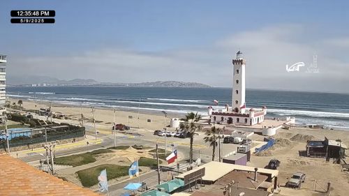 Faro Monumental Lighthouse La Serena Live Webcam Chile
