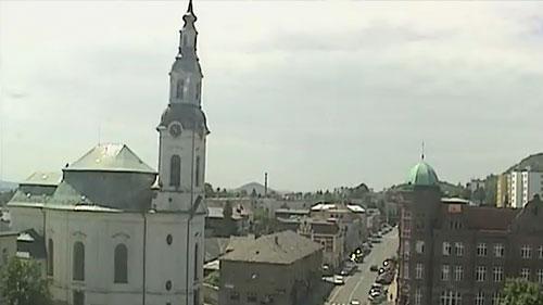 Live Streaming HD Webcam from Liberec city, Czech Republic