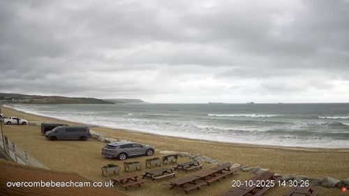 Live Webcam of Overcombe Beach, Weymouth Dorset, UK
