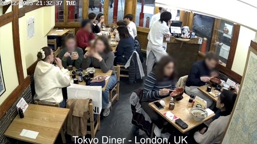Tokyo Diner Live Webcam in London, UK