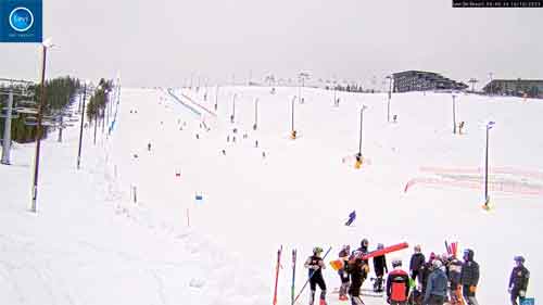 Live HD Webcam of South Point, Levi Ski Resort, Finland
