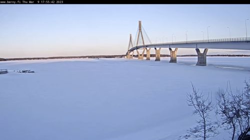 Live Berny Replot Bridge Webcam, Finland