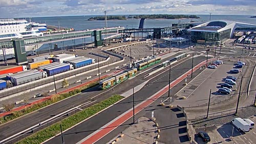 Live Port of Helsinki South Harbour Webcam, Uusimaa, Finland