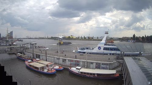 Live Webcam of St. Michael's Church Tower in Hamburg, Germany