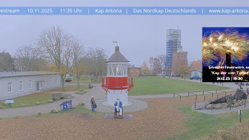 Kap Arkona Live Webcam on Rügen, Germany