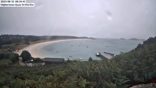 Live Highertown Quay Webcam St Martins, Isles of Scilly, England