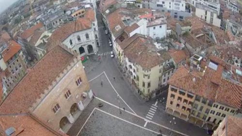 Live Webcam Piazza dei Signori City Square, Treviso, Italy