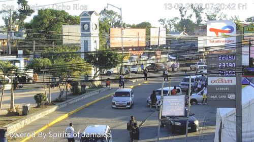Ocho Rios Town Centre Live Webcam Jamaica