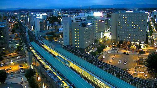 Live Webcam JR Obihiro Train Station, Hokkaido City Japan