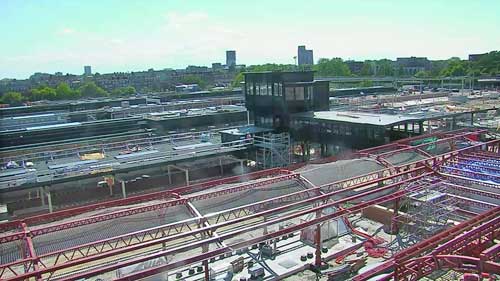 Groningen Spoorzone Live Webcam Railway Station Netherlands