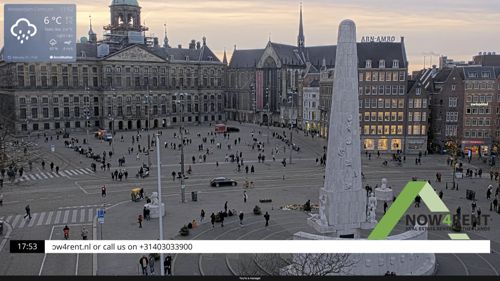 Mövenpick Hotel Amsterdam City Centre Live Webcam, Netherlands