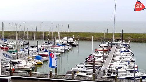 Live HD Webcam of Groede Beach, Netherlands