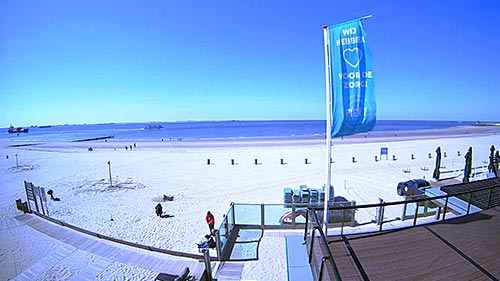 Live HD Webcam of Groede Beach, Netherlands