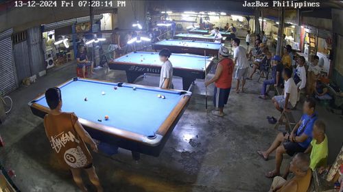 Live HD Webcam Stream of Billiards Hall in Bankerohan, Davao, Philippines