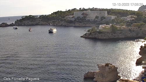 Live Camp de Mar Beach Webcam, in Mallorca, Spain, Balearic Islands