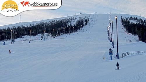 Live Stöten Ski Resort Webcam World-Cup Hill, Sälen, Sweden