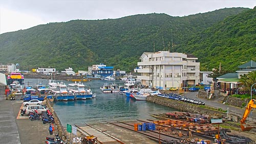 Live Webcam Nanliao Fishing Harbor Green Island, Taiwan