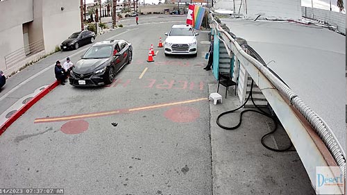 Live Desert Hand Car Wash Webcam, Palm Springs, CA, USA