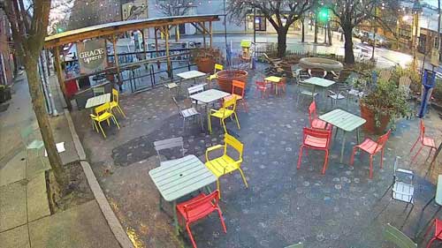 Philadelphia Grays Ferry Triangle Plaza Live Webcam, USA