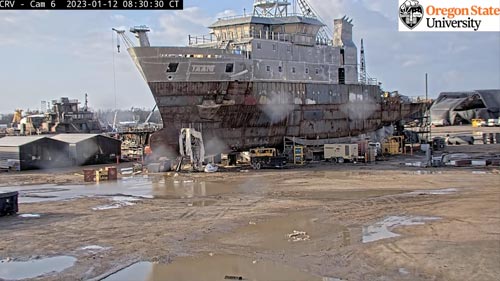 Live Regional Class Research Vessel (RCRV) Webcams, USA