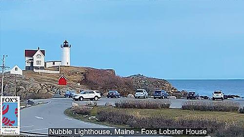 Live Webcam Nubble Lighthouse, York, ME, USA