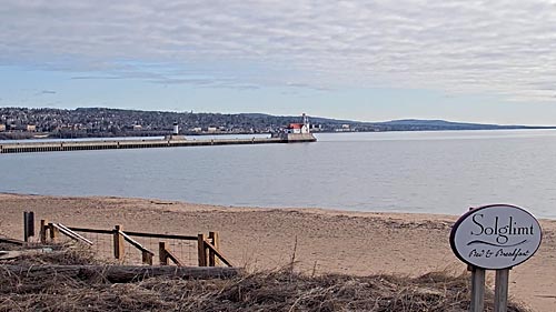 Live Beach Webcam Solglimt B & B, Duluth, MN, USA