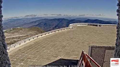 Mount Washington Observatory Deck Webcam, NH, USA