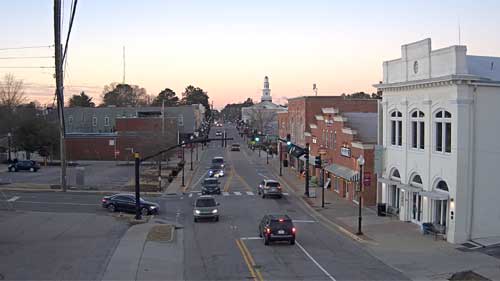 Main Street, Apex Town Live Streaming HD Webcam, USA