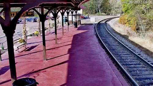 Live Webcam Wilkes-Barre/Scranton Regional Railroad Station, PA, USA