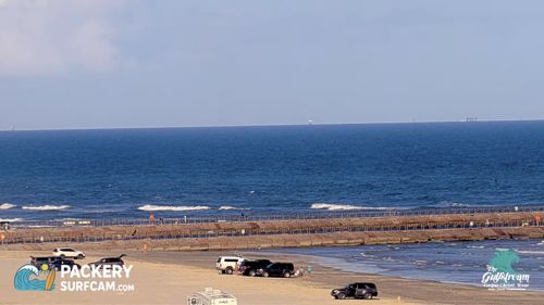 Packery Surf Live Webcam North Padre Island Texas, USA