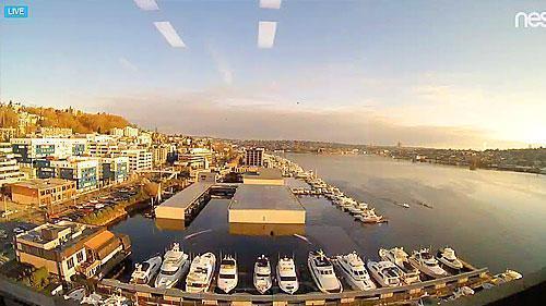 Lake Union, Seattle city, USA Live Webcam