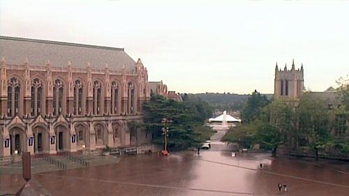 Live HD Webcam Red Square & Central Plaza UW, USA