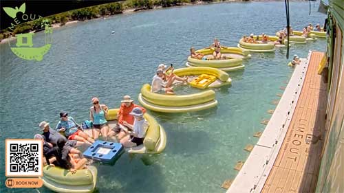 Live Lime Out Floating Taco Bar Boat Webcam Coral Bay, Saint John, USVI